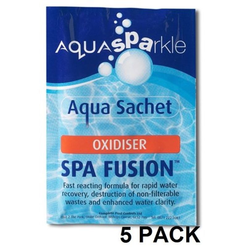 Spa Fusion Sachets - rapid water recovery for hot tubs (5 x 35g Sachets ...