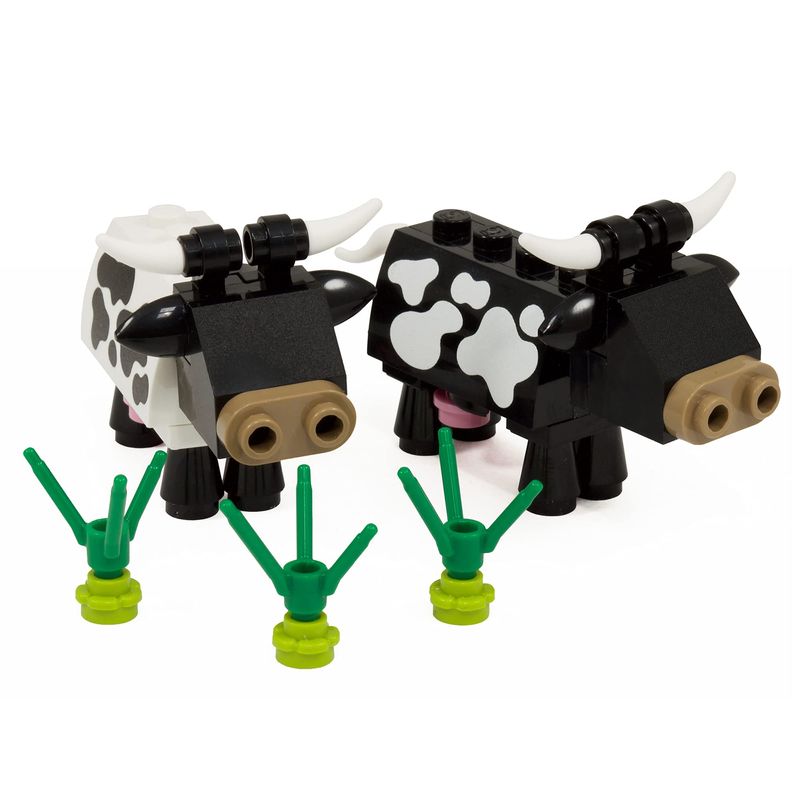 One More Brick Cows | Farm Animals black & white cow | Custom kit made ...