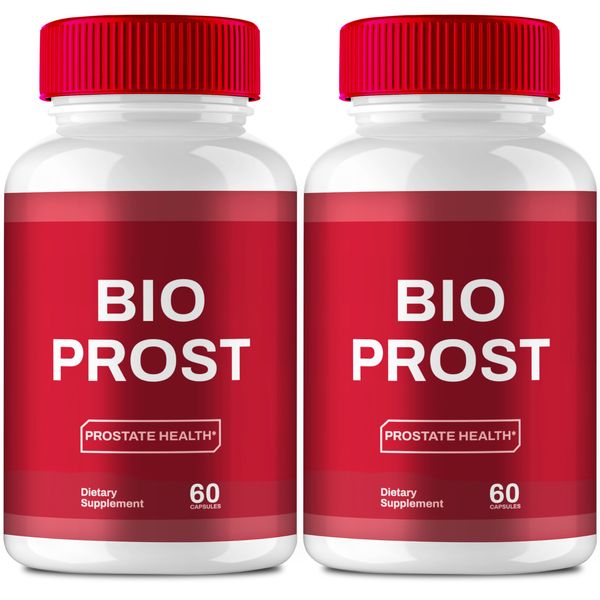 (2 Pack) BioProst Capsules Prostate Health Support -Bio Prost Male ...