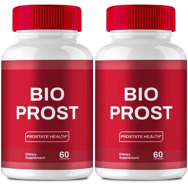 (2 Pack) BioProst Capsules Prostate Health Support -Bio Prost Male ...