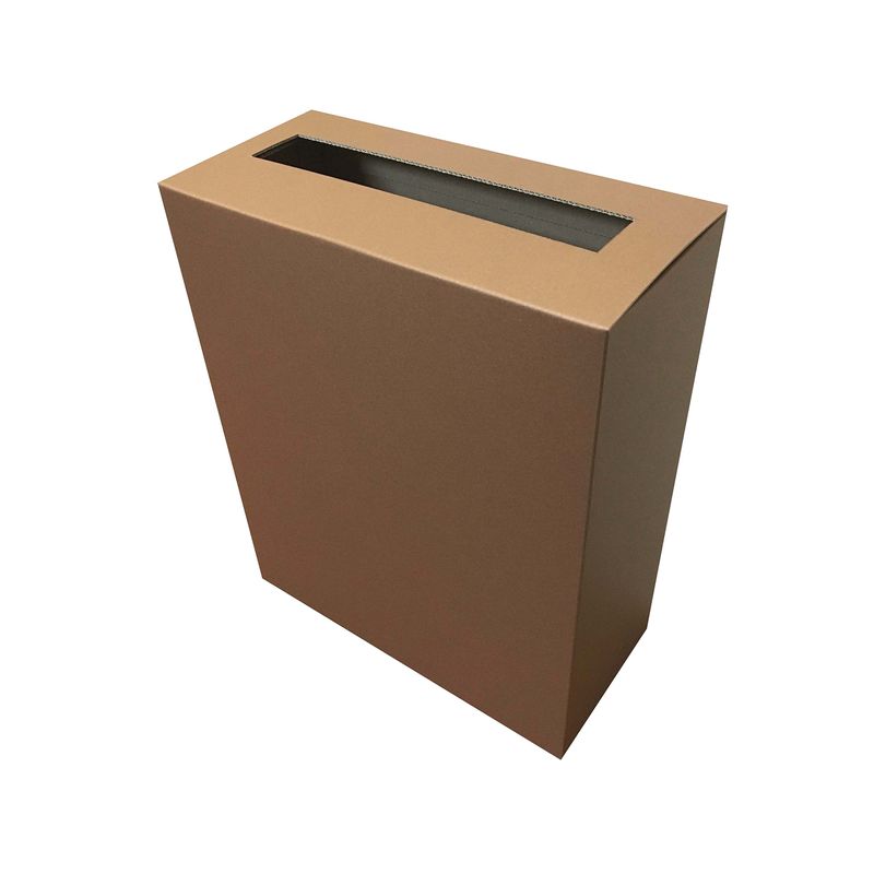 Cash on Delivery Survey Box, Matte Brown, Fits A4 Paper Size as it is ...