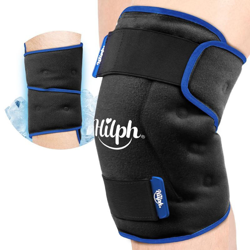 Hilph XL Ice Pack Wrap Around Entire Knee After Replacement Surgery ...