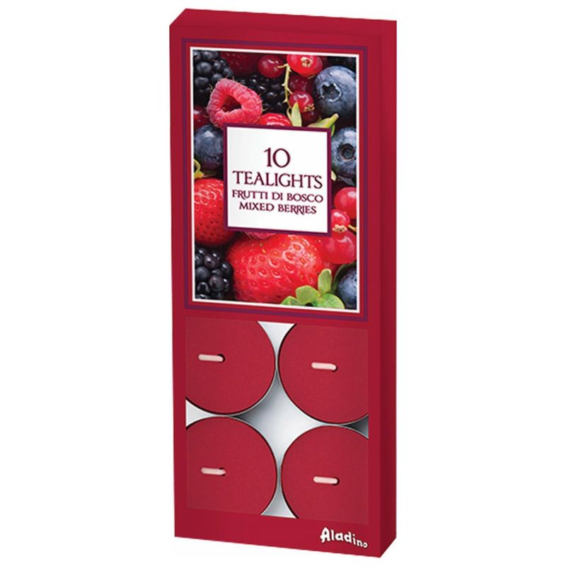 Marco Paul Berries Scented Tea Lights Long Burning Long Lasting Tea ...