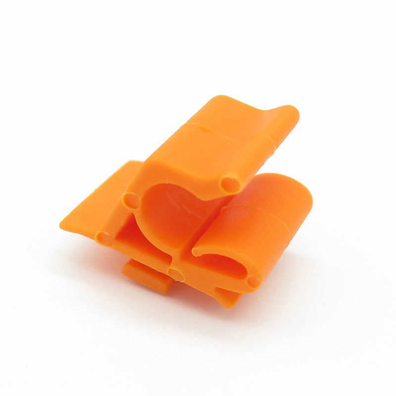 VVO Fasteners- Orange Plastic Bonnet Strut/Stay Rod Holder Clips for ...