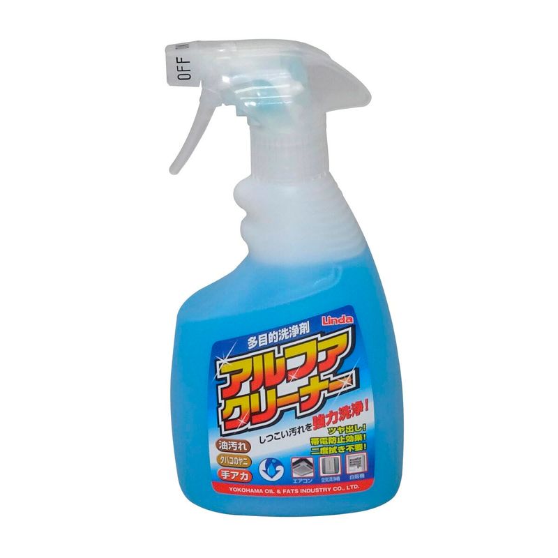 pa-man NZ0100 Alpha Cleaner, 15.9 fl oz (450 ml), Weak Alkaline, Multi ...