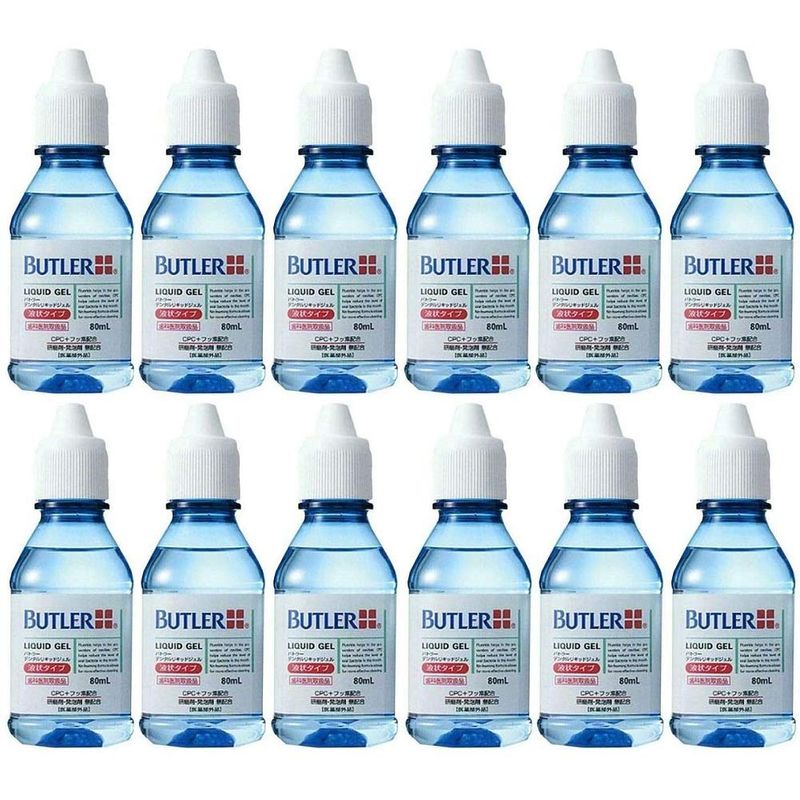 Butler Dental Liquid Gel #1270P 2.7 fl oz (80 ml) x 12 Bottles ...