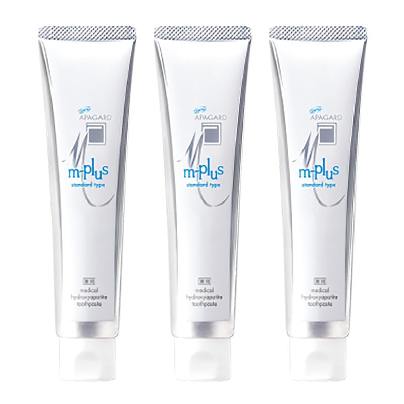 Sangi Apagard M Plus, 4.6 oz (130 g), Set of 3, Tobacco Toothpaste ...