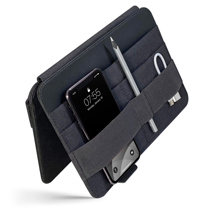 Beblau FOLD PRO Portable Tech Organizer – Attachable Device Pouch ...