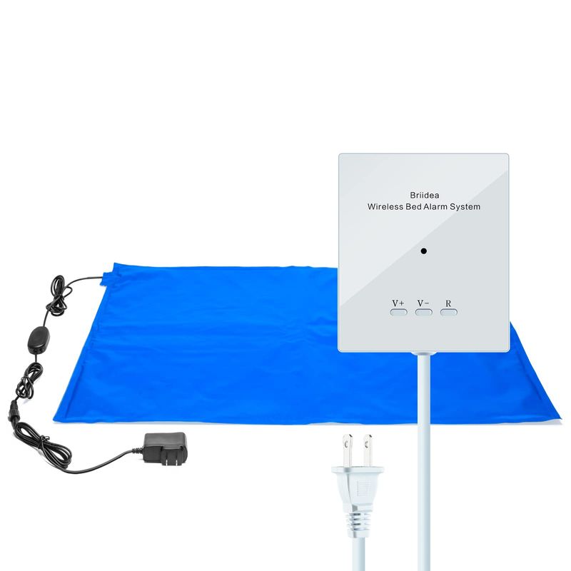 briidea Bed Alarms and Fall Prevention for Elderly with 20'' * 28 ...