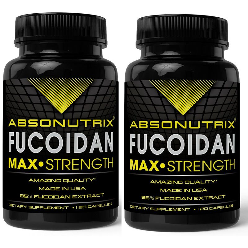 2 Absonutrix Fucoidan Atlantic Brown Seaweed Extract antioxidant helps ...