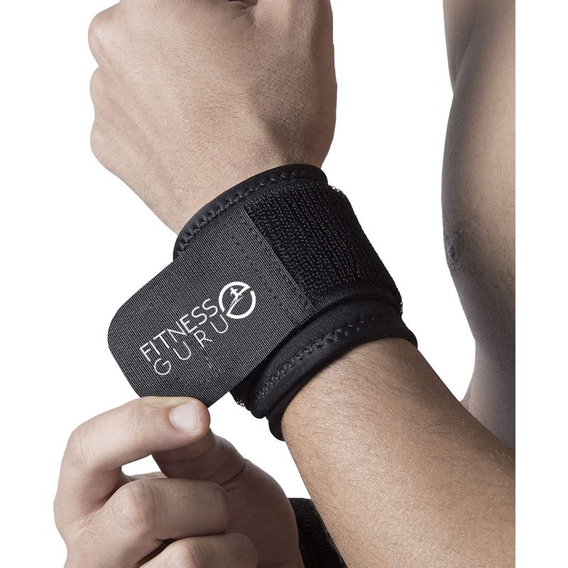 Fitness Guru Wrist Guard for Support and Stability – Soft Neoprene ...