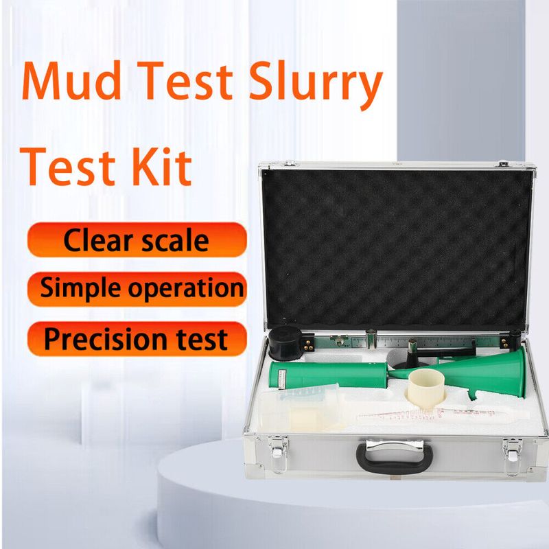 Mud Test Slurry Test Kit Mud Hydrometer Mud viscometer Sand Flow Meter ...