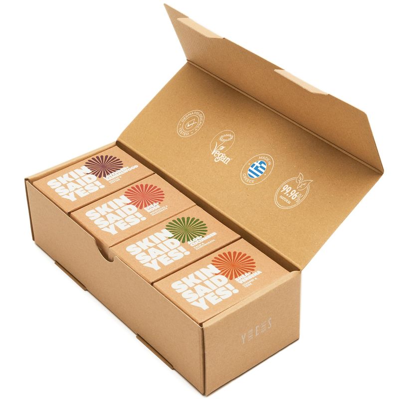 Skin Said Yes Organic Soaps Bars (Set of 8) | Bar Soap Natural, Olive ...