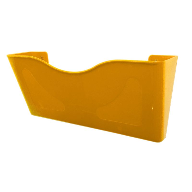 Deflecto Yellow Landscape A4 Wall Mounted Document Holders - A4 Sign ...