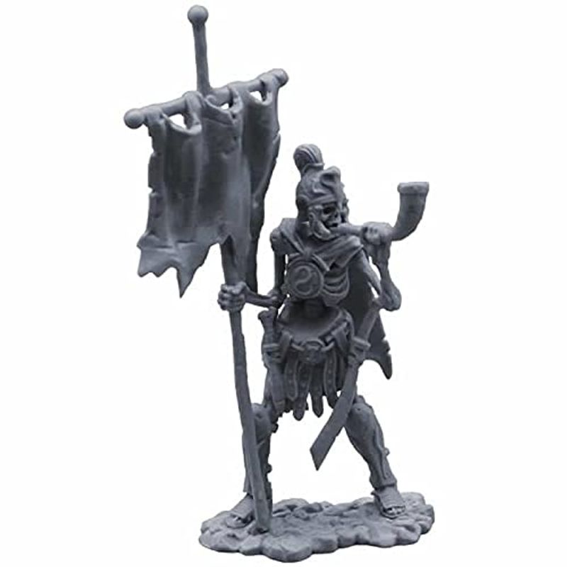 Skeleton with Standard Figure Kit 28mm Heroic Scale Miniature Unpainted ...
