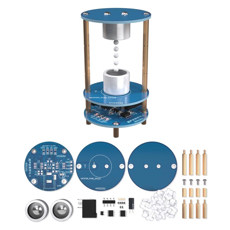 Electric Ultrasonic Levitator Kit, Soldering Projects Mini Cool Acoustic Levitator, Soldering ...