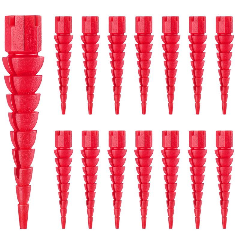 Gulfmew 15 Pcs Wood Anchor, Stripped Screw Hole Repair Kit for Wood ...
