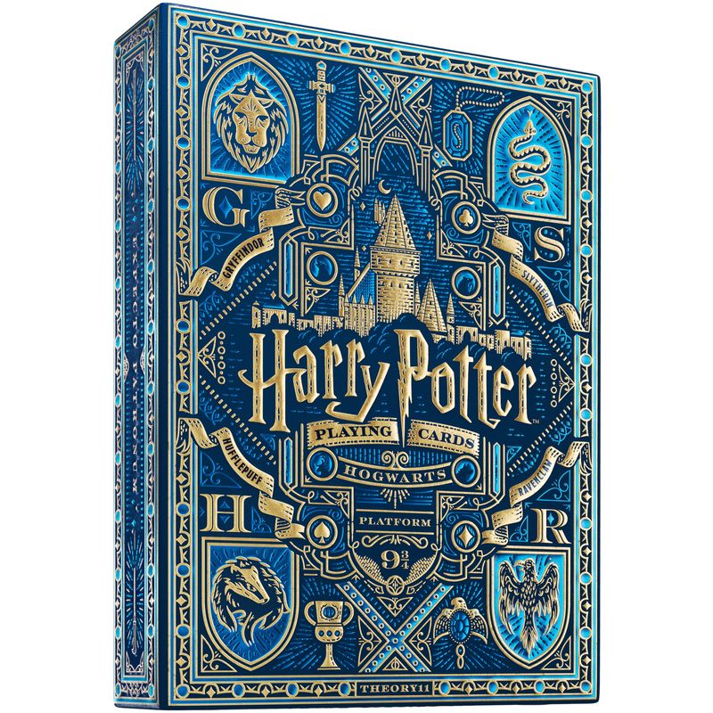 theory11 Harry Potter Playing Cards - Blue (Ravenclaw) - Online ...