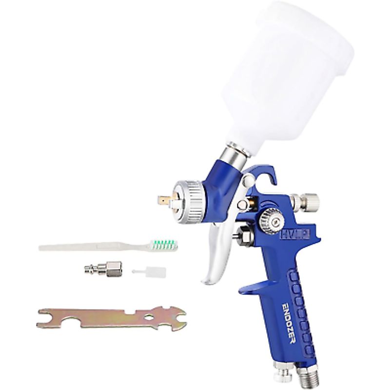 Pistolas pulverizadoras para pintar detalles de automóviles, reparación ...