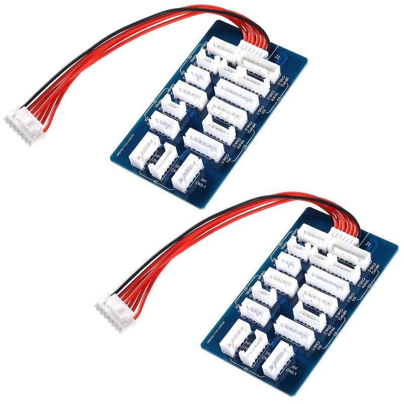 QCCAN 2PCS RC Multi Balance Board All-in-One JST-XH JST-EH TP HP 2-6S ...
