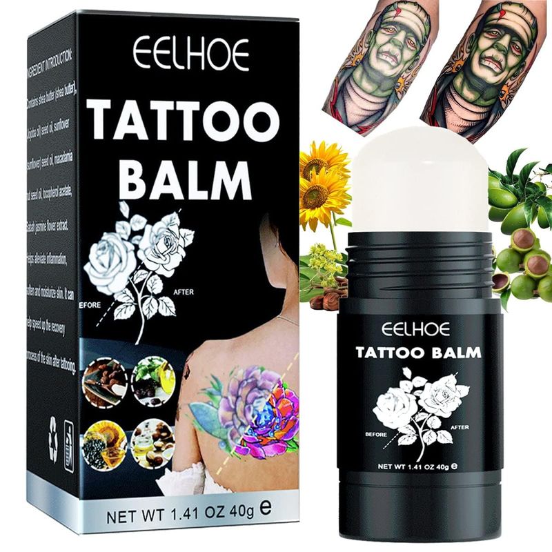 Powerful-Tattoo Butter, Tattoo Aftercare Balm, Tattoo Care, Color ...