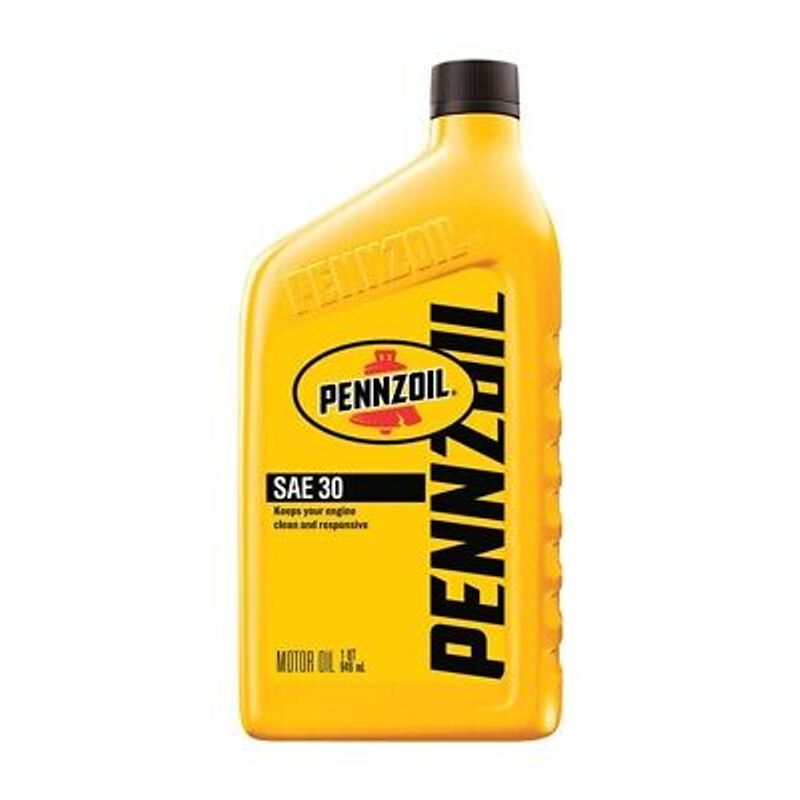 Pennzoil SAE 30 4-Cycle Heavy Duty Motor Oil Cleans 40% Engine Sludge 1 ...