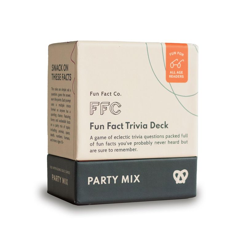 Fun Fact Trivia Game: Party Mix Edition, Family Game Night Essential ...