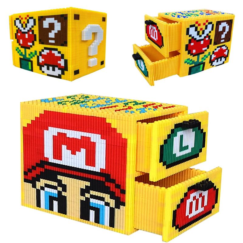 VIIOVOIIV Mario Micro Building Blocks Set(4500Pieces) Super Mario ...