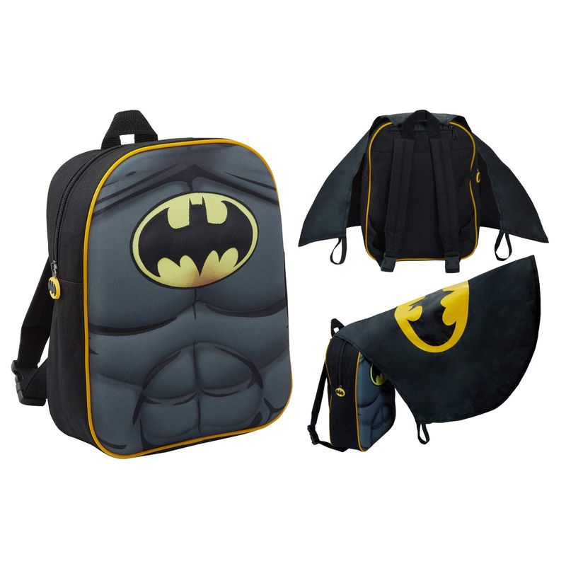 Boys Batman 3D Backpack with Cape - Online Marketplace - EveryMarket