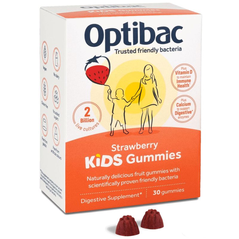 Optibac Kids Probiotic with Vitamin D & Calcium for Immune System ...