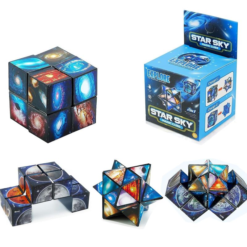 Magic Star Cube Set，Magic Star Cube 2 in 1,Infinity Cube,Speed Cube D ...