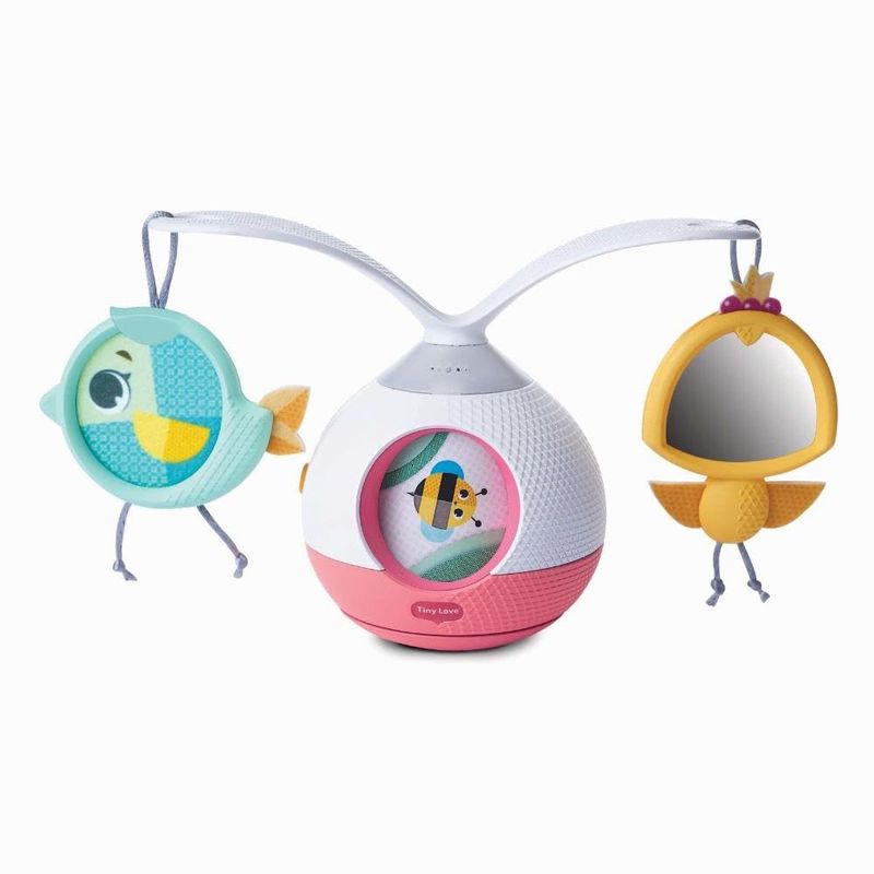 Tiny Love 2-in-1 Tummy Time Musical Mobile, 360° Rotating Baby Mobile ...