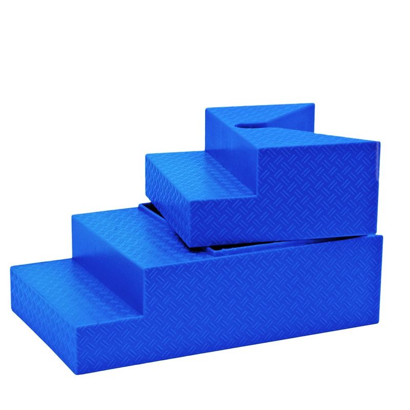 Deluxe Blue Breakable Ring Stairs for Wrestling Action Figure Rings ...