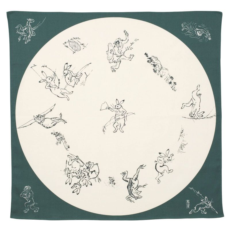 Musumi 20829-202 Furoshiki Furoshiki 26.8 inches (68 cm) Chojuju ...