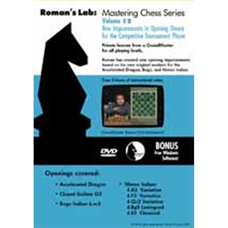 Roman's Lab Chess DVD Volume 12: New Improvements in Opening Theory ...