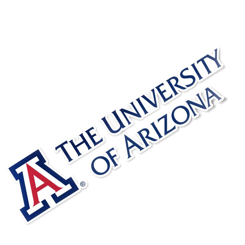 University of Arizona Wildcats UA Name Logo Vinyl Decal Laptop Water ...