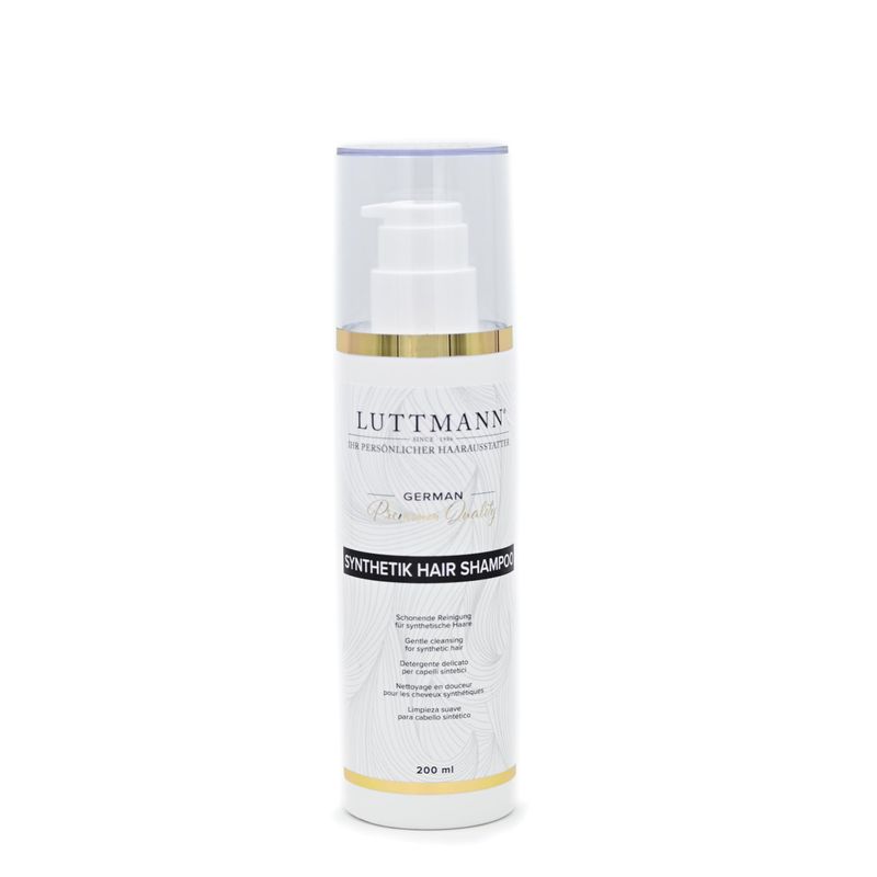 LUTTMANN® Synthetic Hair Wig Care - Shampoo 200 ml - German Premium ...