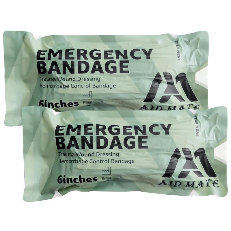 6" Emergency Israeli Bandages, Elastic Compression Bandage Trauma ...
