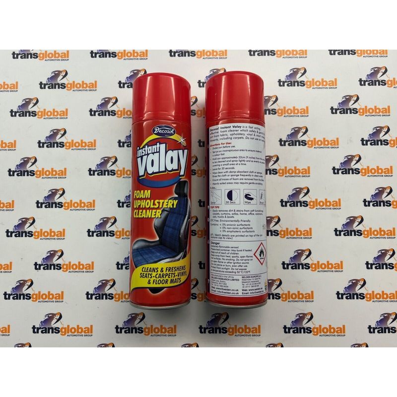 Decosol Instant Valay Upholstery Foam Cleaner Cans 500ml x2 - Online ...