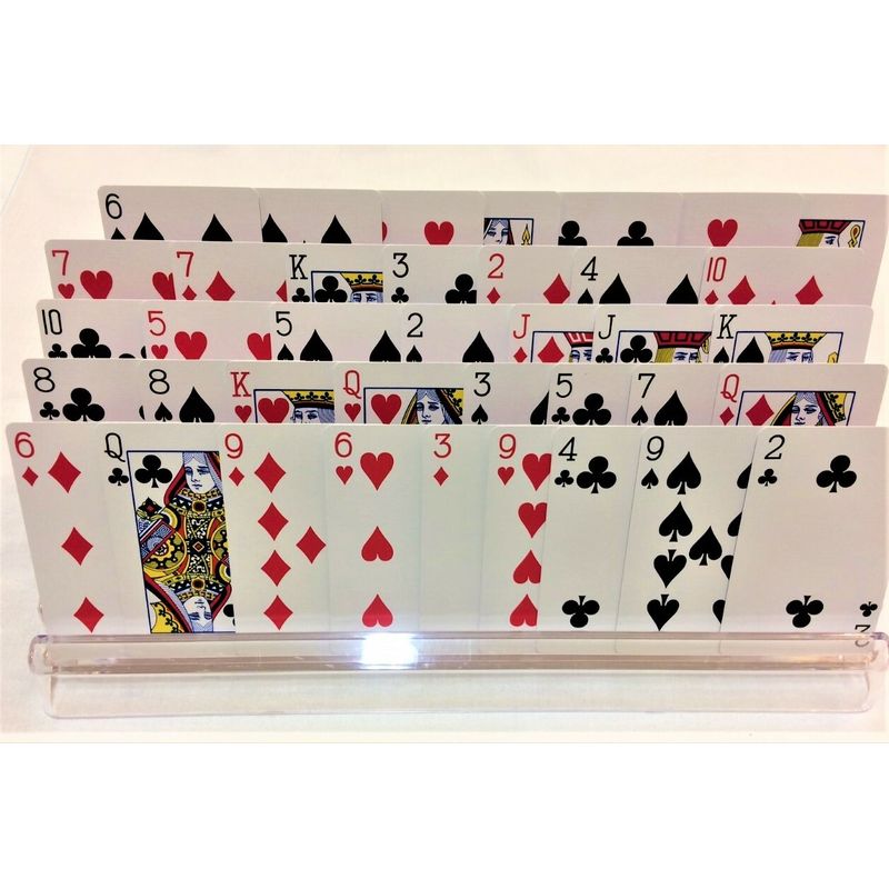 Playing Cards Plastic Holder 8 Racks Hands Free Hand and Foot Samba ...