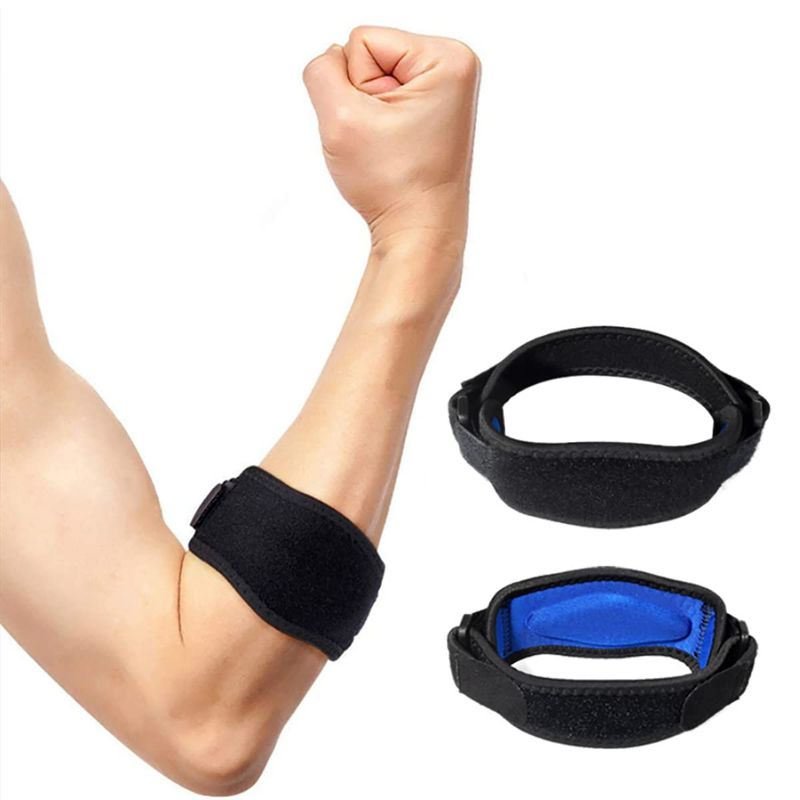 Pack of 2 elbow bandages, men's elbow bandage, tennis elbow cuff ...