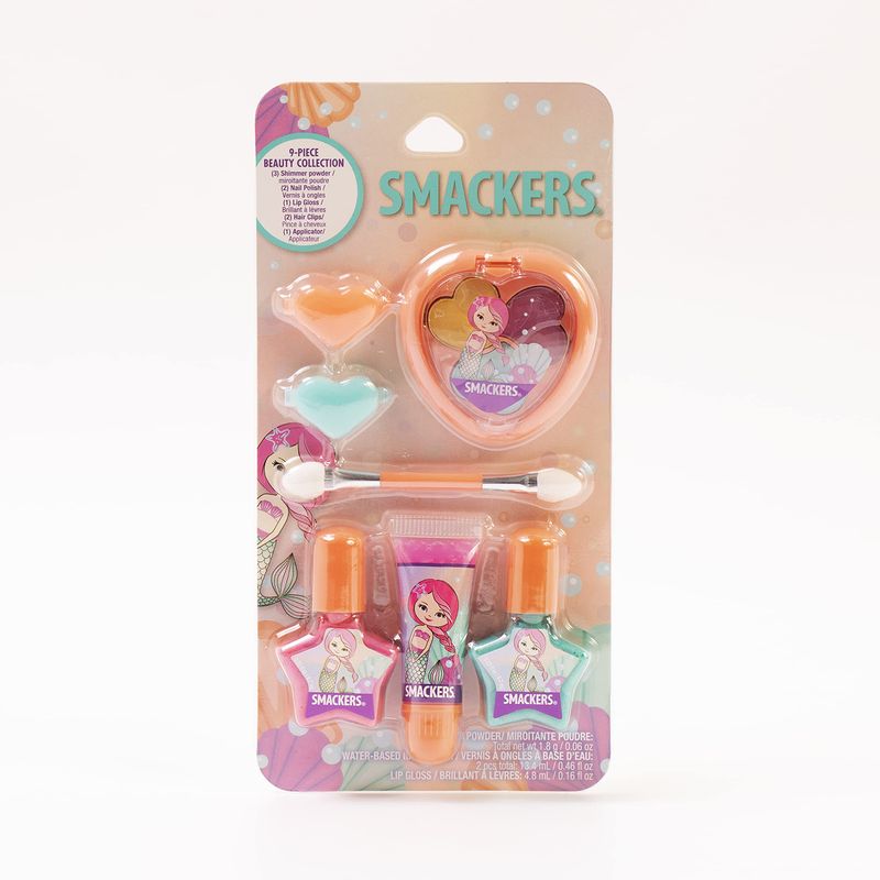 Lip Smacker Smackers 9-Piece Beauty Collection Set- Mermaid - Online ...