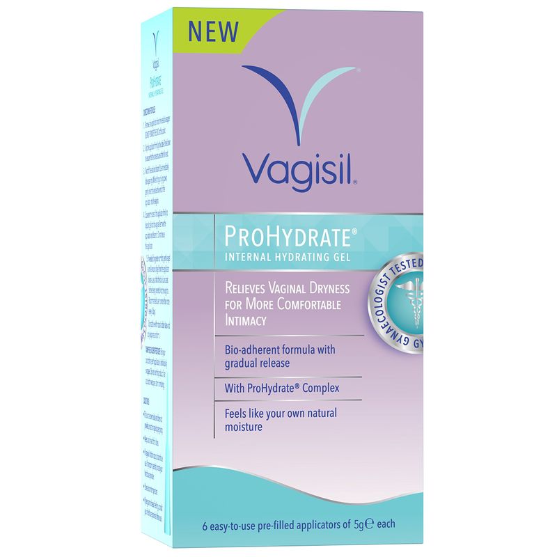 VAGISIL ProHydrate Internal Hydrating Gel, Relieves Vaginal Dryness for ...