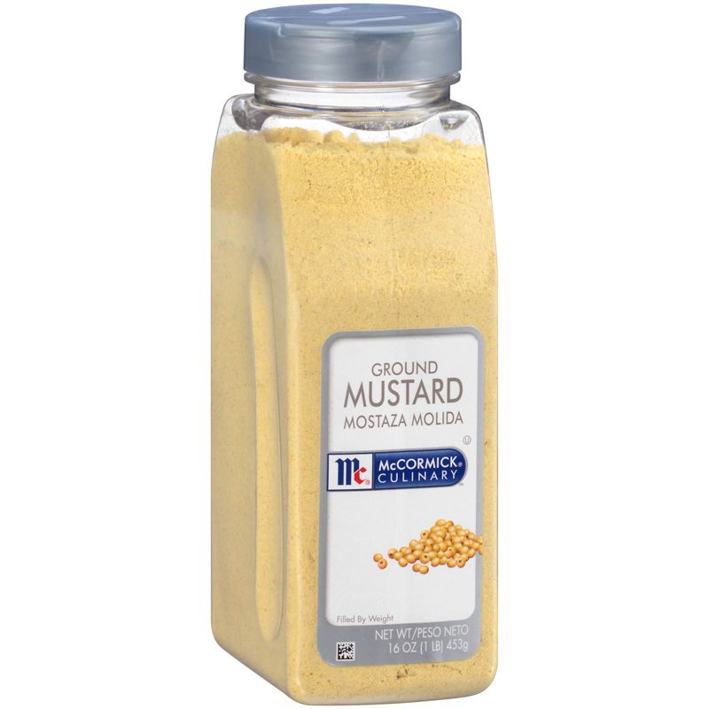 McCormick Culinary Ground Mustard, 16 oz - One 16 Ounce Container of ...