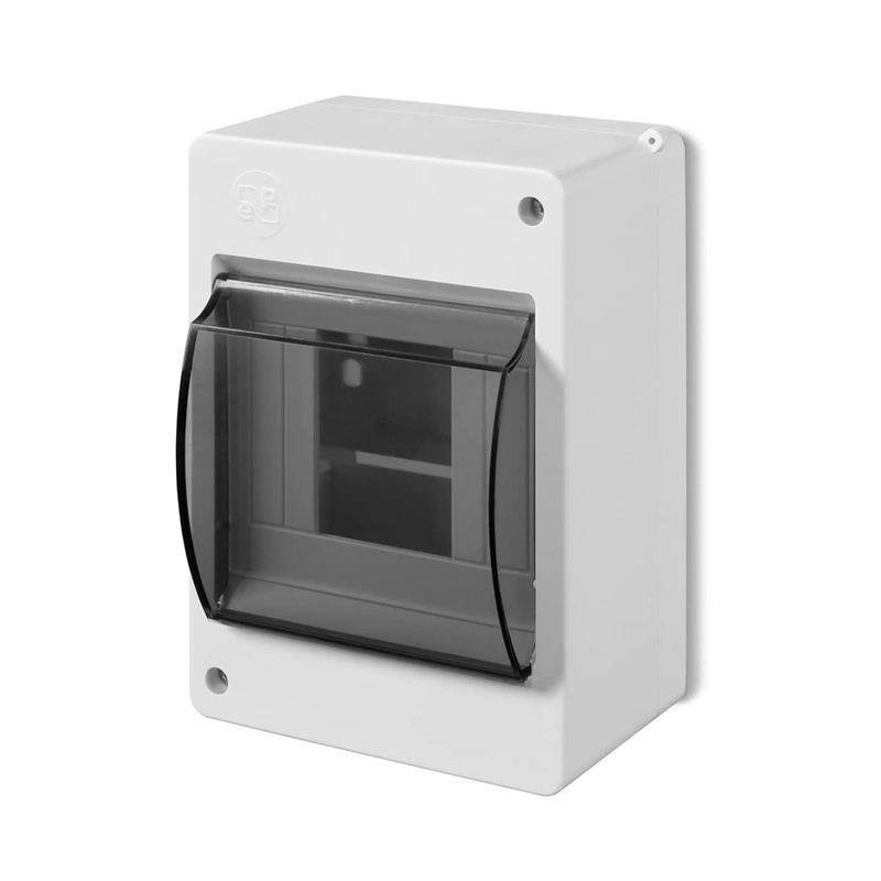 ELEKTRO-PLAST Surface-Mounted Small Distribution Box Fuse Box 1 Row 4 ...