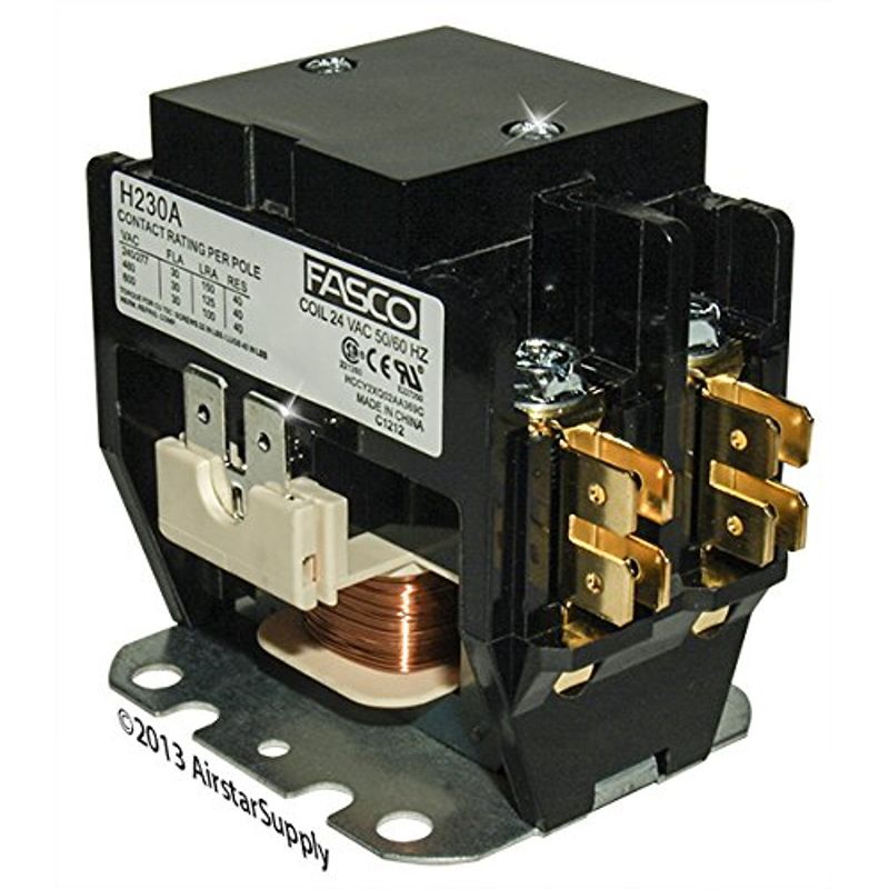 OEM Replacement for Trane Double Pole / 2 Pole 30 Amp 24v Condenser ...
