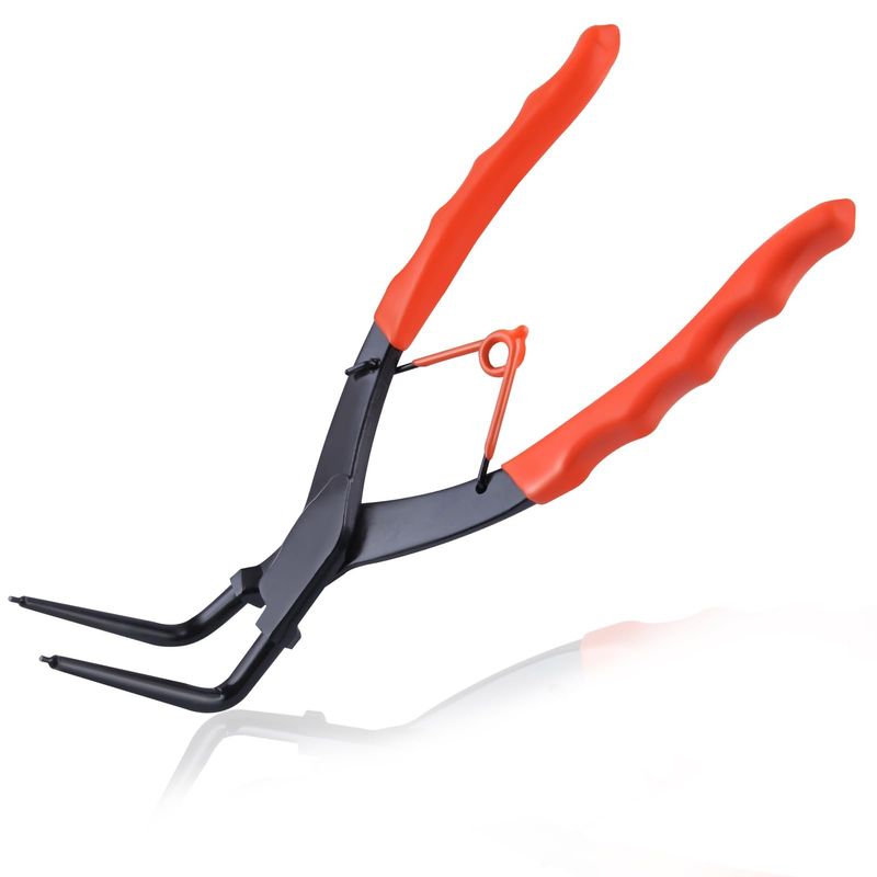 LEONTOOL Internal Master Cylinder Snap Ring Pliers 90 Degree Long Nose ...