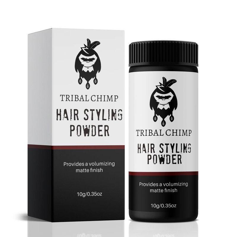 Tribal Chimp Hair Styling Powder for Men and Women, Hair Volumizer and ...