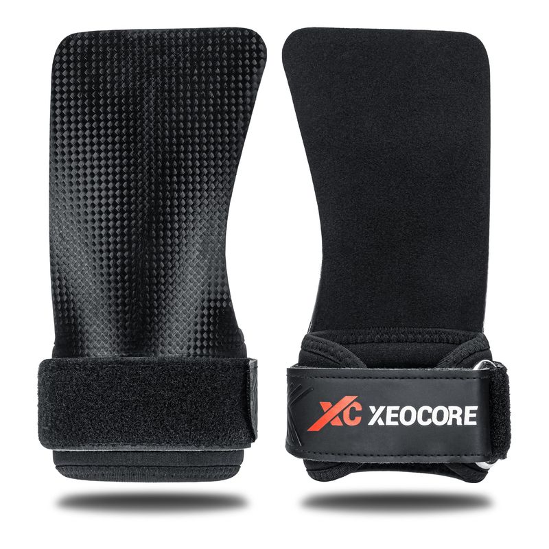 XeoCore Pro Chalkless Hand Grips, Cross Fit Grips, Pull Up Grips ...