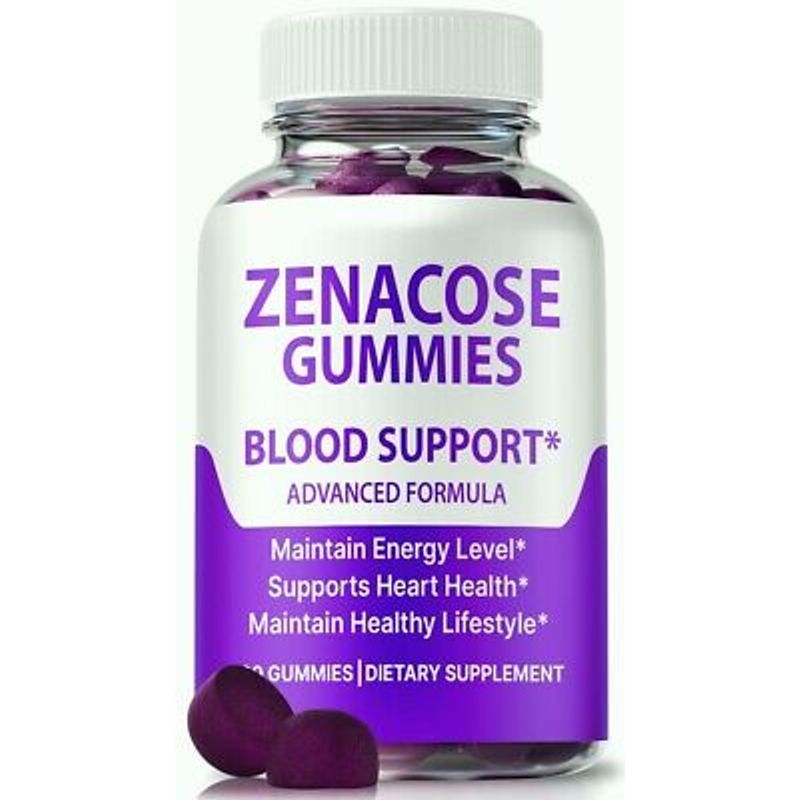 Zenacose Blood Sugar Gummies, Zenacose Gluco Support 60ct - Online ...